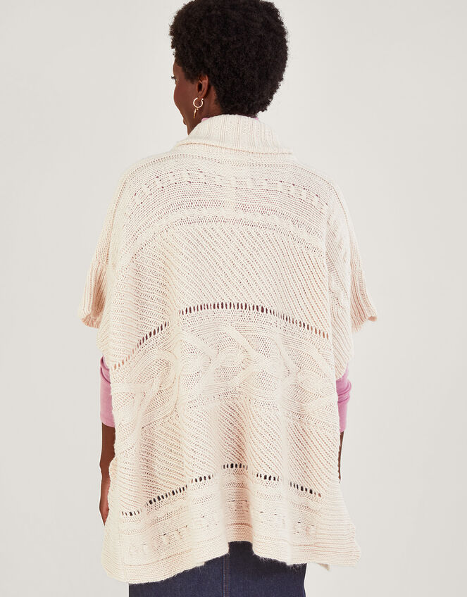Shelby Shawl Collar Poncho | Ponchos | Monsoon UK.