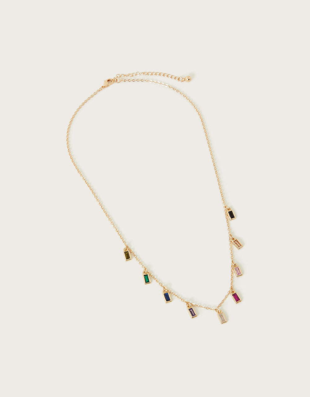 Gem Multi Charm Necklace | Accessories | Monsoon UK.