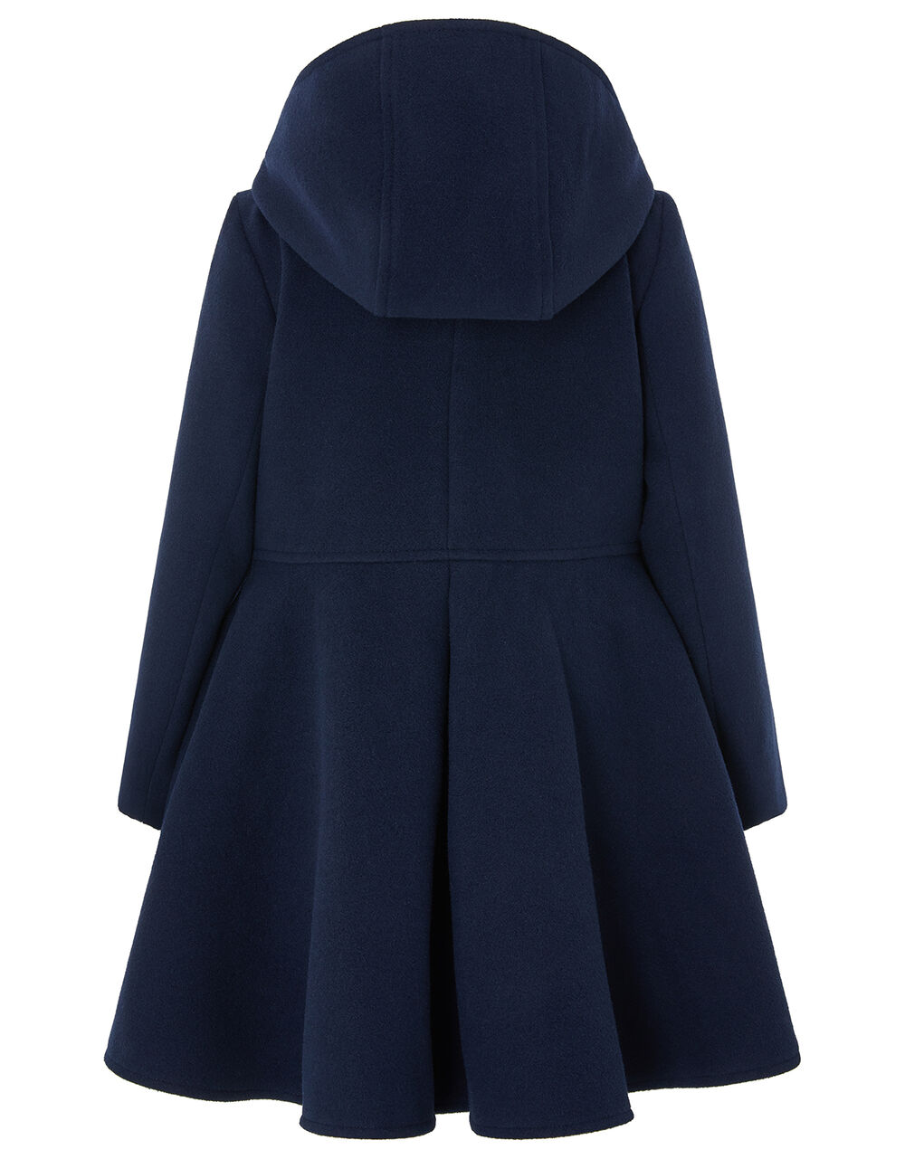 Navy Skirted Coat with Recycled Fabric Blue | Girls' Coats & Jackets ...