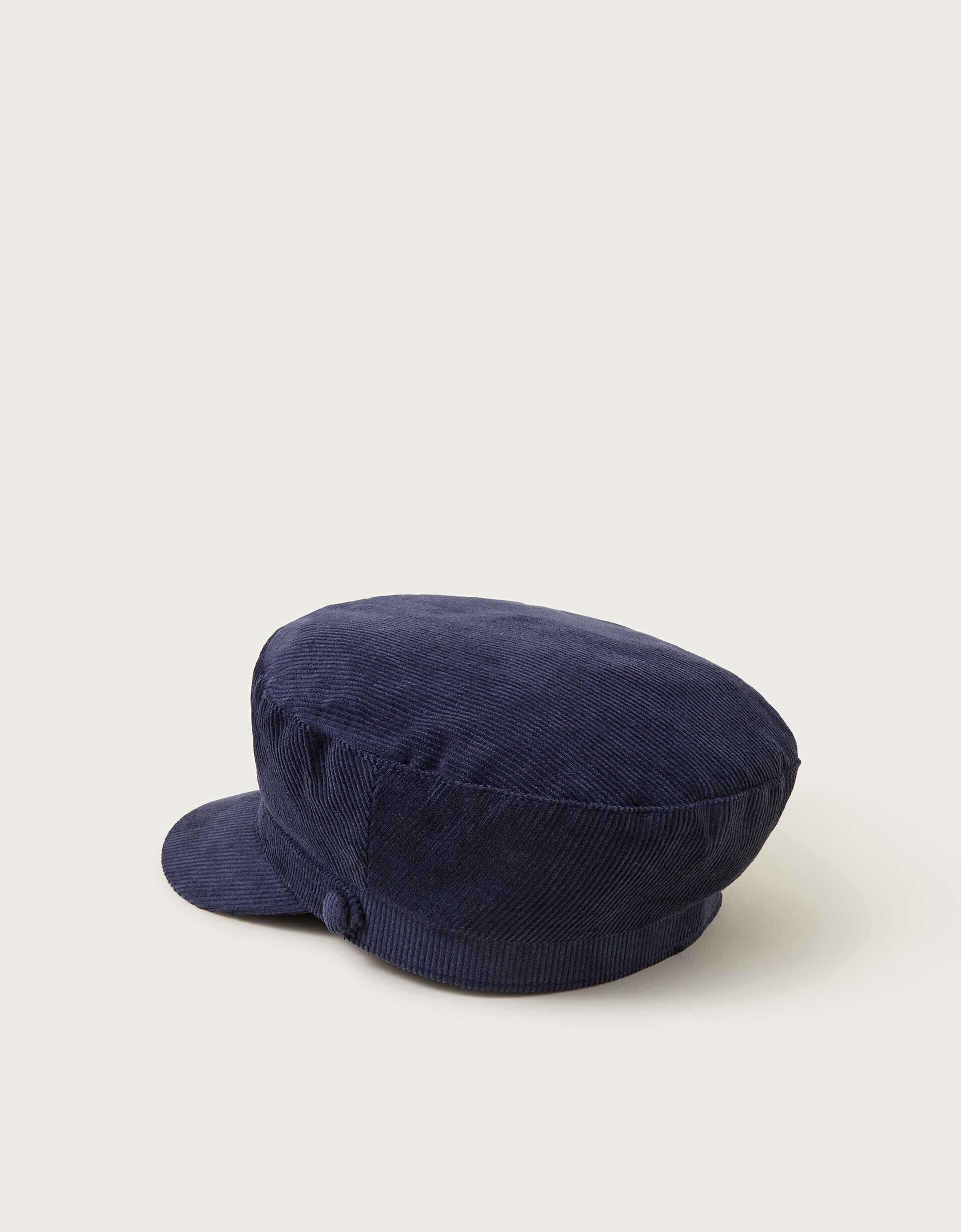 Cord Baker Boy Hat Blue