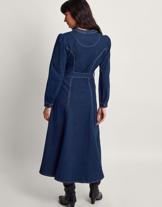 Lulu Denim Dress Blue | Day Dresses | Monsoon UK.